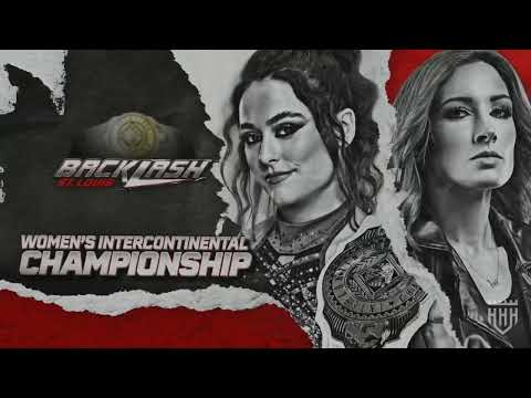 WWE Backlash 2025 Match Card Lyra Valkyria Vs Becky Lynch