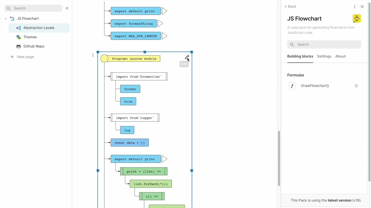 JS Flowchart (Coda Packathon 2022)