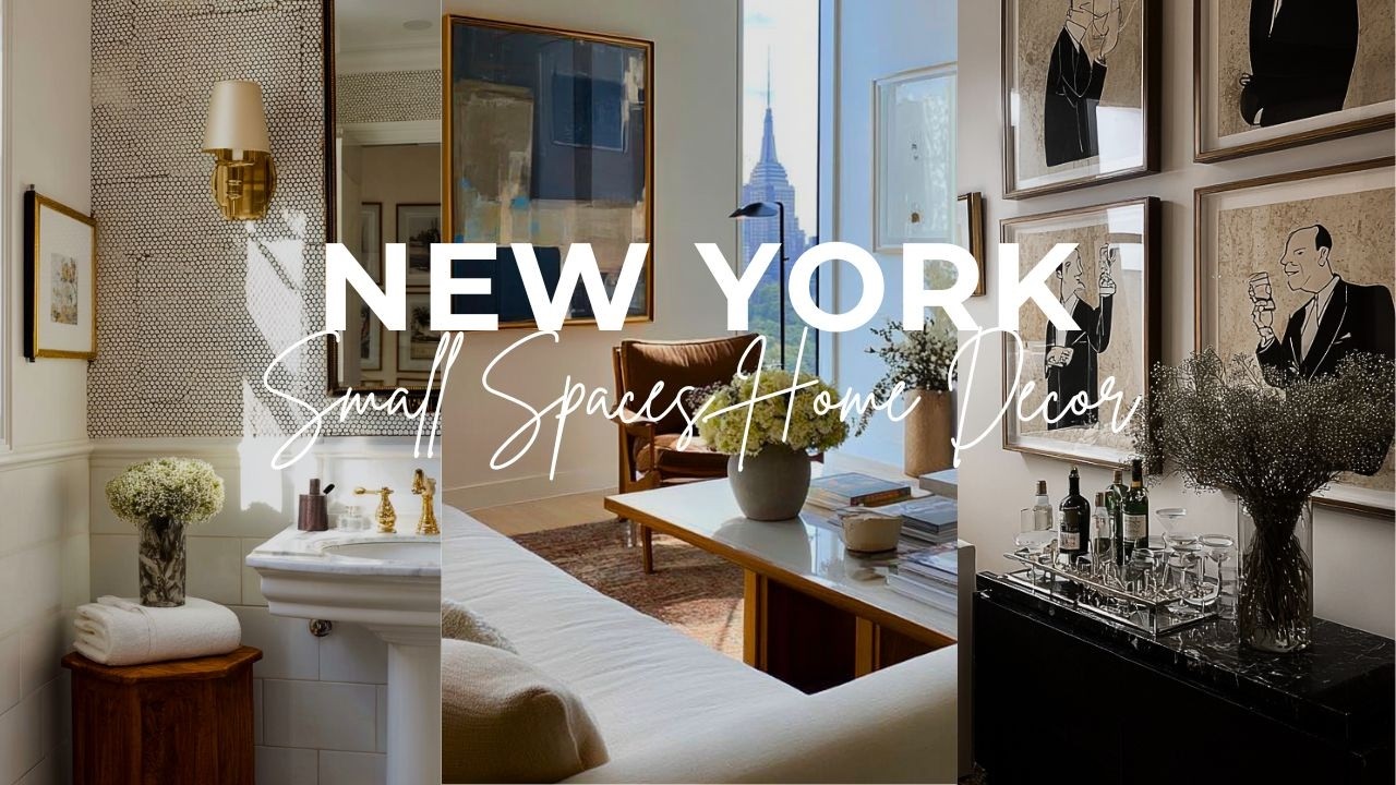 Creating NEW YORK Aesthetics In Small Spaces