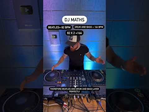 DJ MATHS to mix two different bpm #shorts
