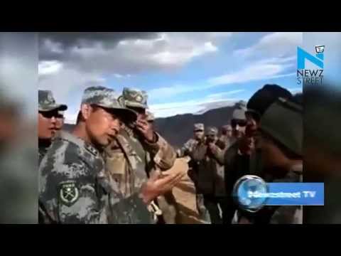 Viral Video: Indian Army forms human chain to ward-off Chinese soldiers