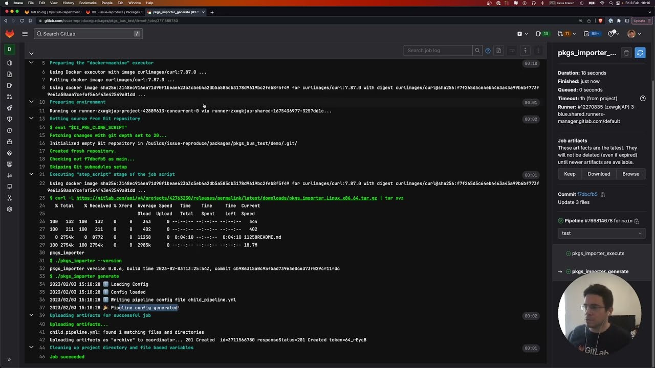 GitLab Packages Importer