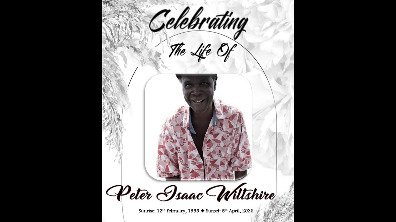 Celebrating the Life of Peter Isaac Wiltshire