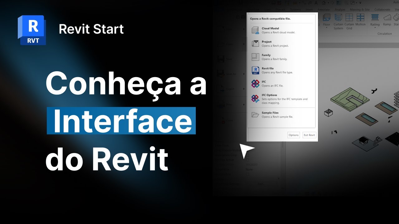 Revit Start - Conheça a interface do Revit