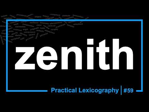 Zenith Definition