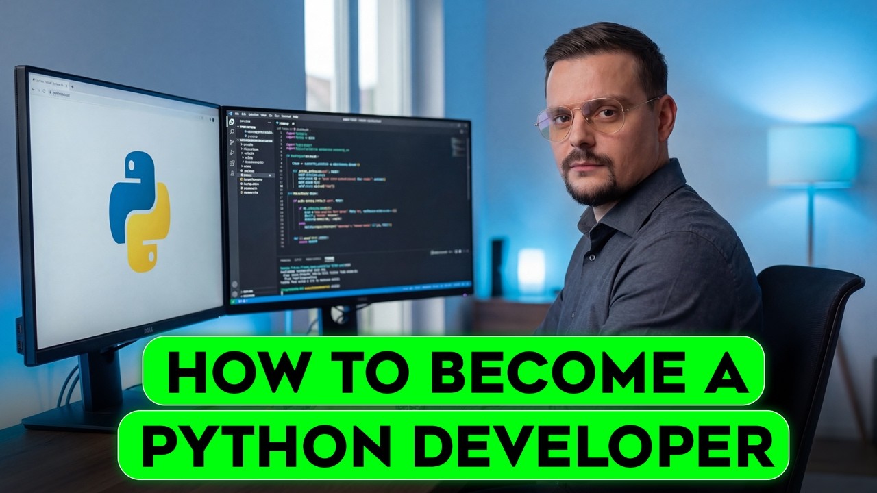 How to Become a PYTHON Developer - 2026 (Step-by-Step Guide) PYTHON Developer ROADMAP
