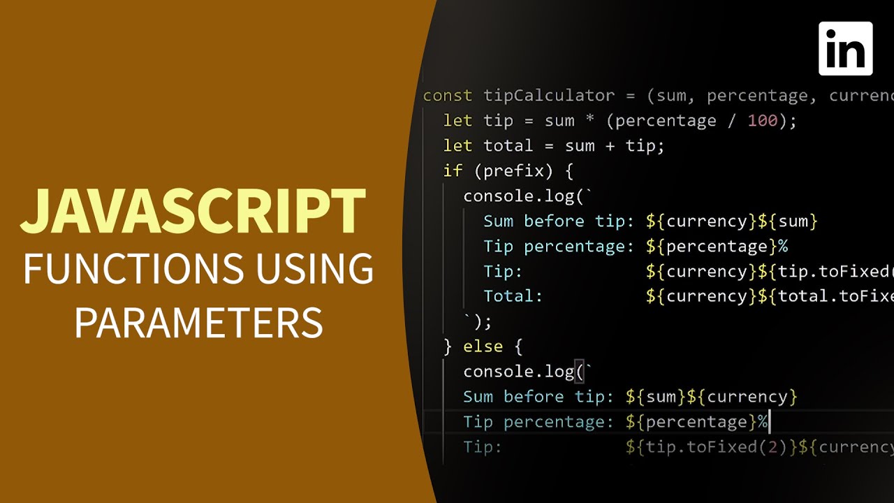 JavaScript Tutorial - writing REUSABLE CODE with functions