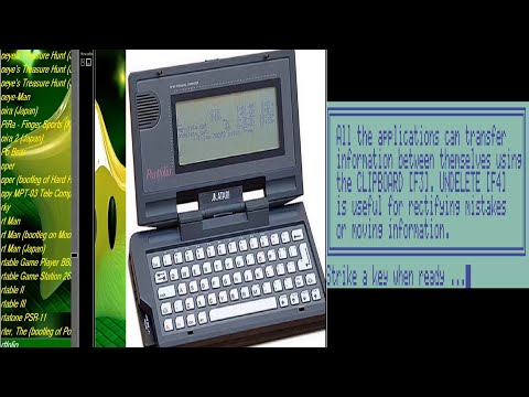 ATTRACT MODE MAME MESS PORTFOLIO PALMTOP IBM PC COMPATIBLE 89 ATARI DEMONSTRUCTION INDRODUCTION INST