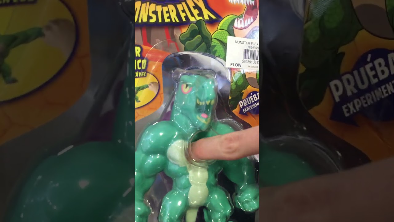 SATISFYING UNBOXING ASMR DINO MONSTER FLEX Stretch Squish Smash TOYS