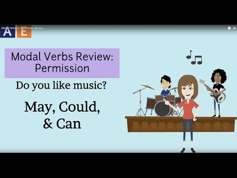 Modal Verbs for Permission: Review