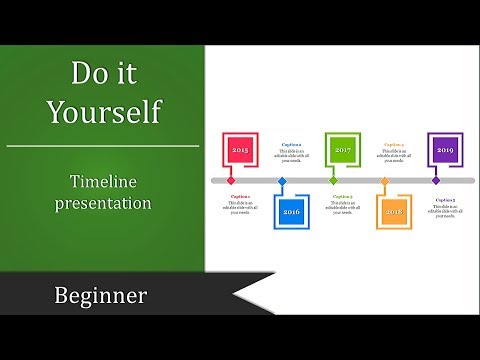 How to make a timeline in powerpoint
