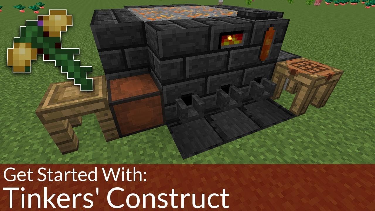 Minecraft Tinkers Construct intro tutorial (Basic)