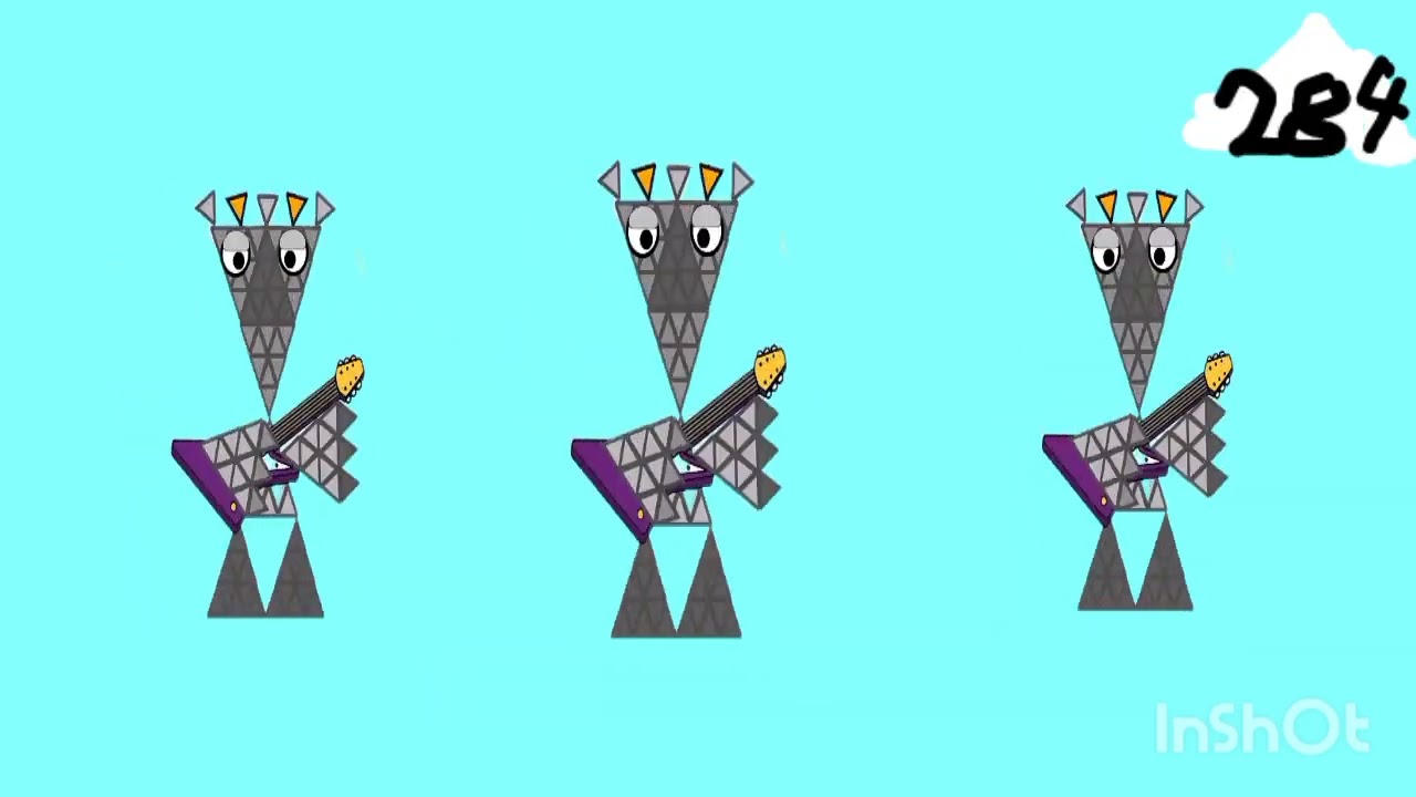 Numberblocks Band triangles 57 new version