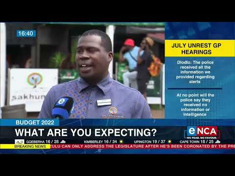 Budget Speech 2022 | Sakhumzi Restaurant