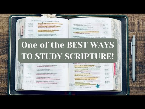 One of the best ways to Bible Study! How I use Cross-references! Bible Study Tip| Humble Lamb Bible