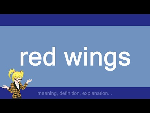 red wings