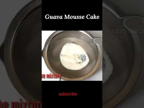 #shorts .Guava Mousse Cake