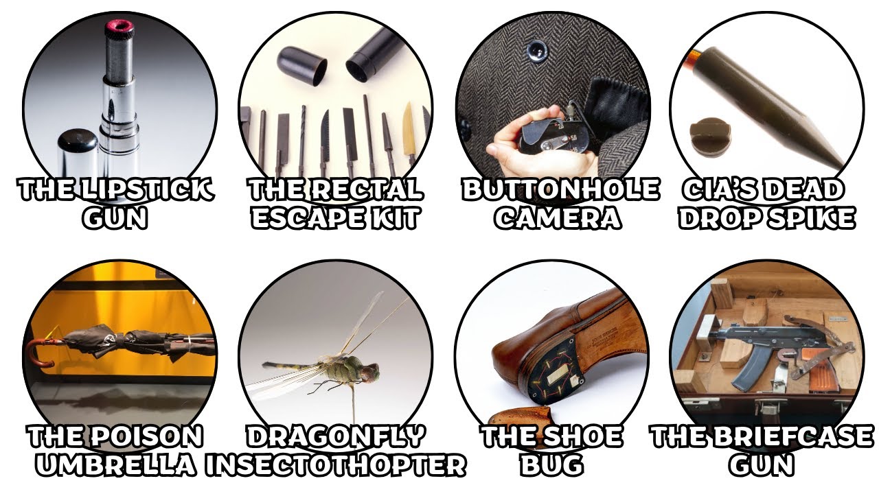 Every SECRET Cold War Spy Gadget Explained