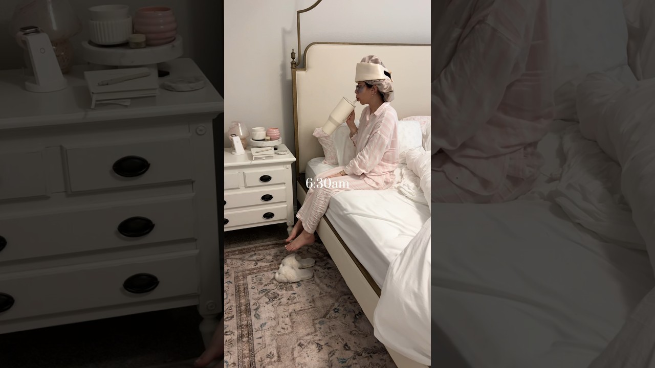 Asmr morning routine before work 🤍 #asmr #vlog #morning