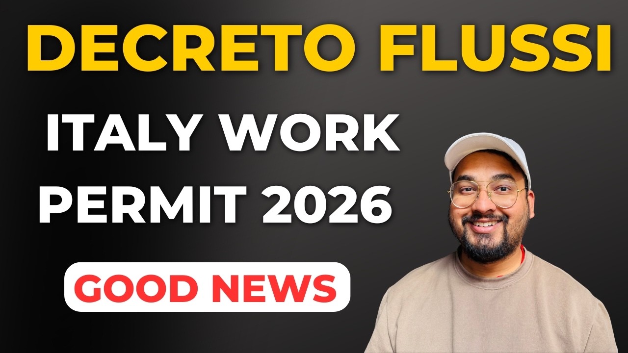 New Italy Work Permit Update 2026 | 2026 Immigration Flow Decree | May 4, 2026