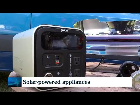 Company creates solar-powered appliances