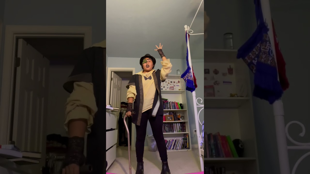 Bill Cipher Cosplay?!?! #gravityfalls #billcipher #cosplay