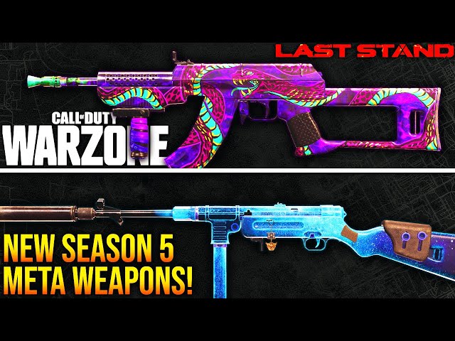Warzone Season 5: Top 5 weapons for long-range fights in Caldera
