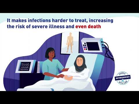 Overuse and misuse of antimicrobial medicines is increasing drug resistance