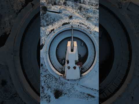 World's second largest land-based cannon - Kristiansand, Norway