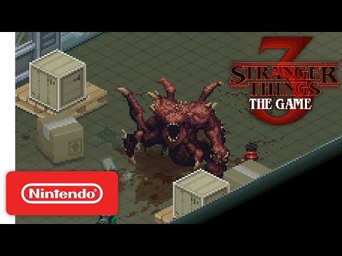 Apparently there's going to be a Stranger Things pixel game on Switch ...