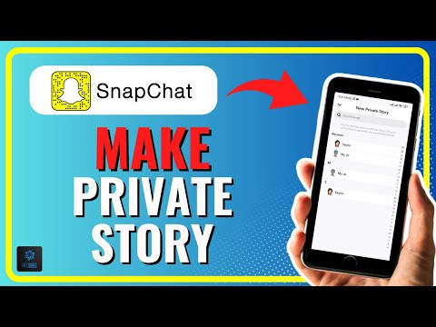 How To Make A PRIVATE STORY On Snapchat 2024!