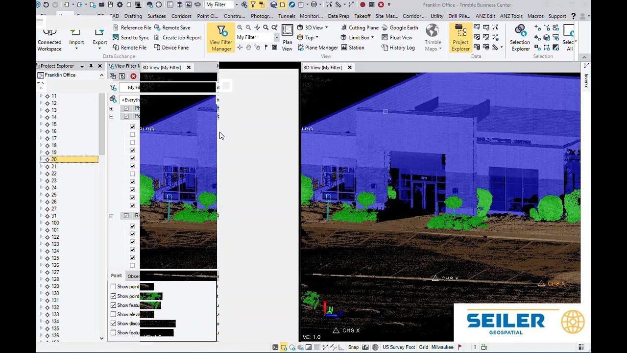 Trimble Business Center - Organize Your TBC Panes