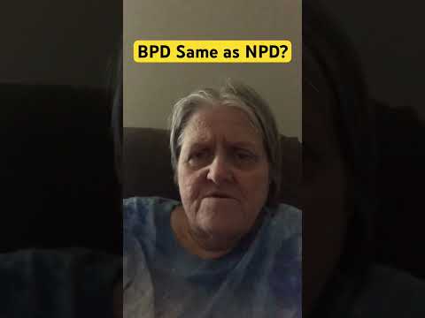 BPD Same as NPD?