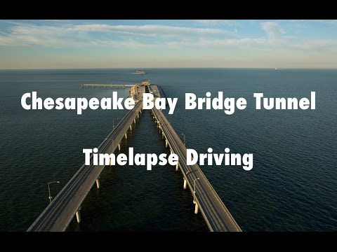 The Chesapeake Bay Bridge-Tunnel In Virginia Is Remarkable