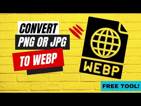 Convert Images to WebP in Seconds! | PNG & JPG | NO Photoshop