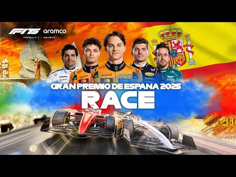 LIVE F1 Race | Spanish GP2025 Gran Premio De ESPAÑA Catalunya Circuit Timing | Realtime Data