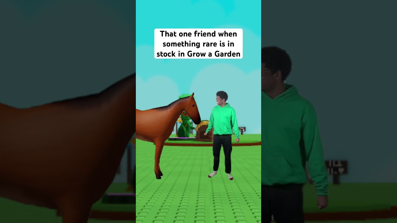 That one friend when something rare is in stock in Grow a Garden