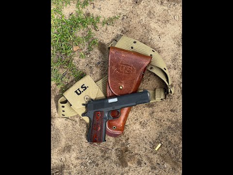 Two World Wars! How things have changed with US service pistols.