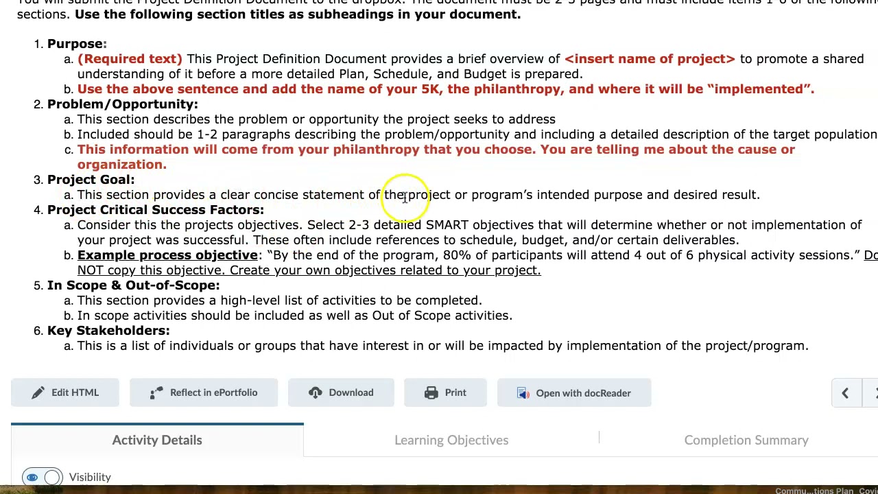 Individual Assignment 1: Project Definition Document