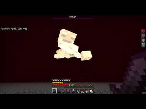 Minecraft Bedrock wither death animation
