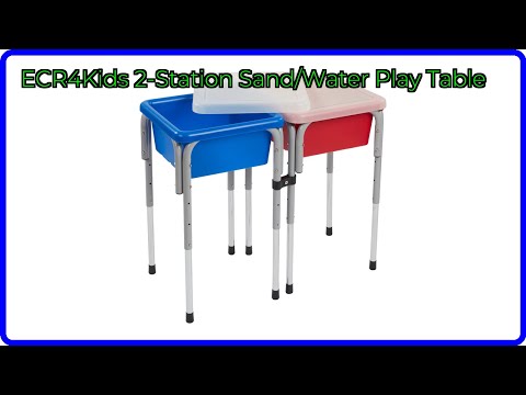 REVIEW (2025): ECR4Kids 2-Station Sand/Water Play Table. ESSENTIAL details.
