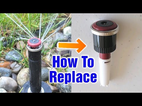 How To Replace Hunter MP Rotator Sprinkler Spray Nozzle