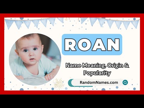 Roan - Baby Boy Name Meaning, Origin & Popularity - RandomNames.com