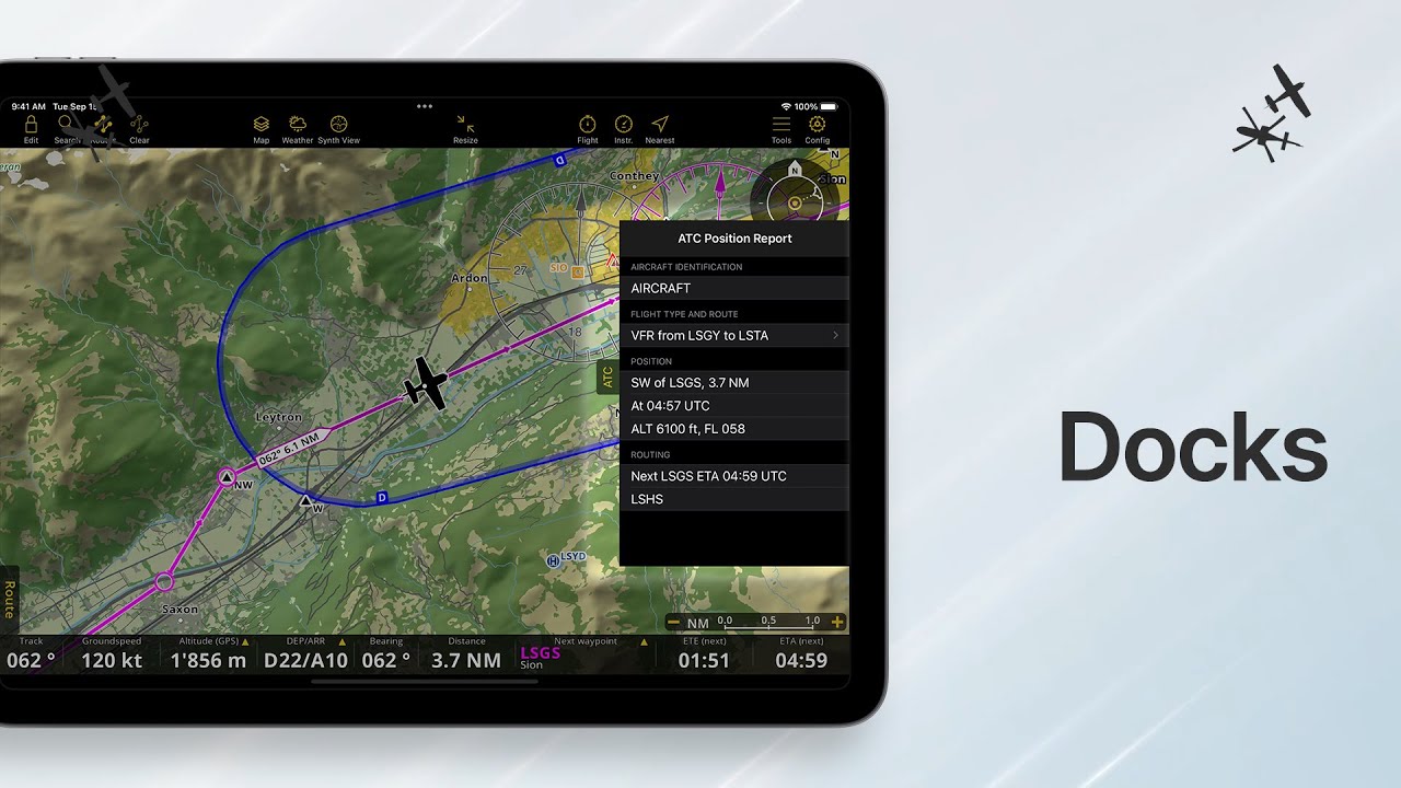 Discover Docks in Air Navigation Pro!