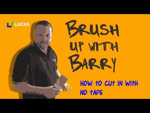 How to Cut in with No Tape - Easy DIY Home Improvements