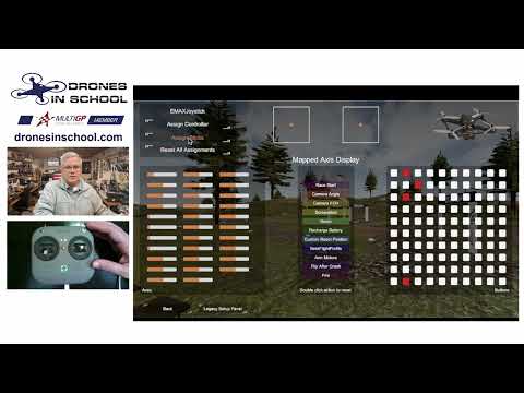 Emax E8 Controller Setup in VelociDrone