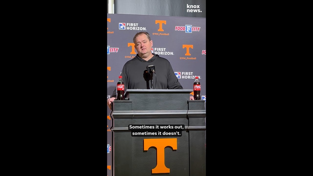 Tennessee football coach Josh Heupel comments on Boo Carter's dismissal