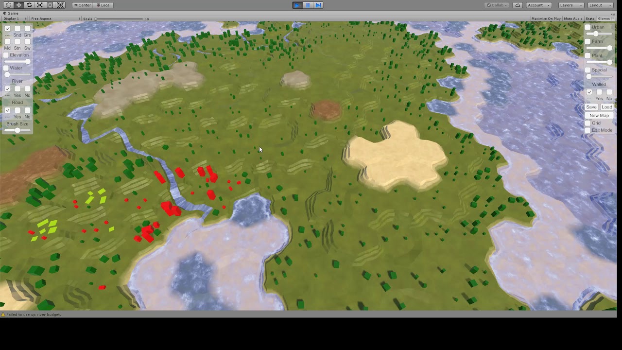 Catlike Coding's HexMap tutorial completed
