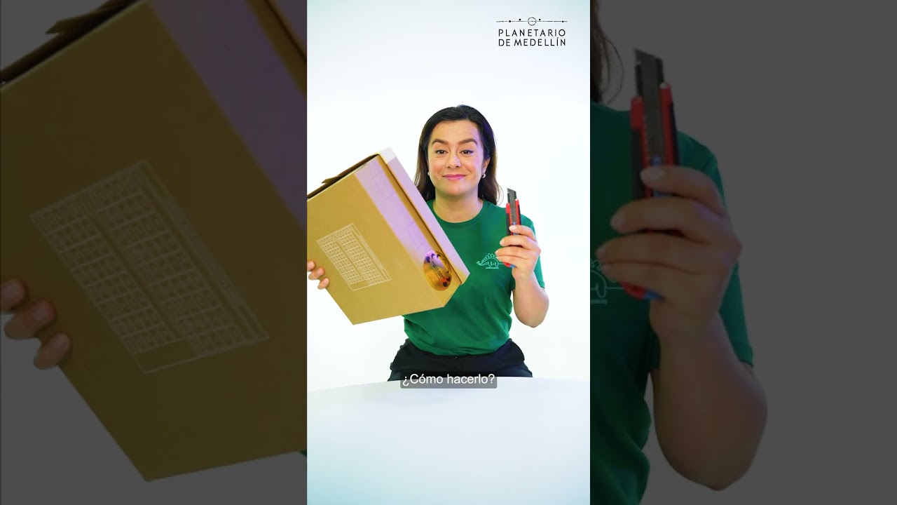 ¿Cómo hacer un proyector casero para ver el eclipse solar?| Planetario de Medellín