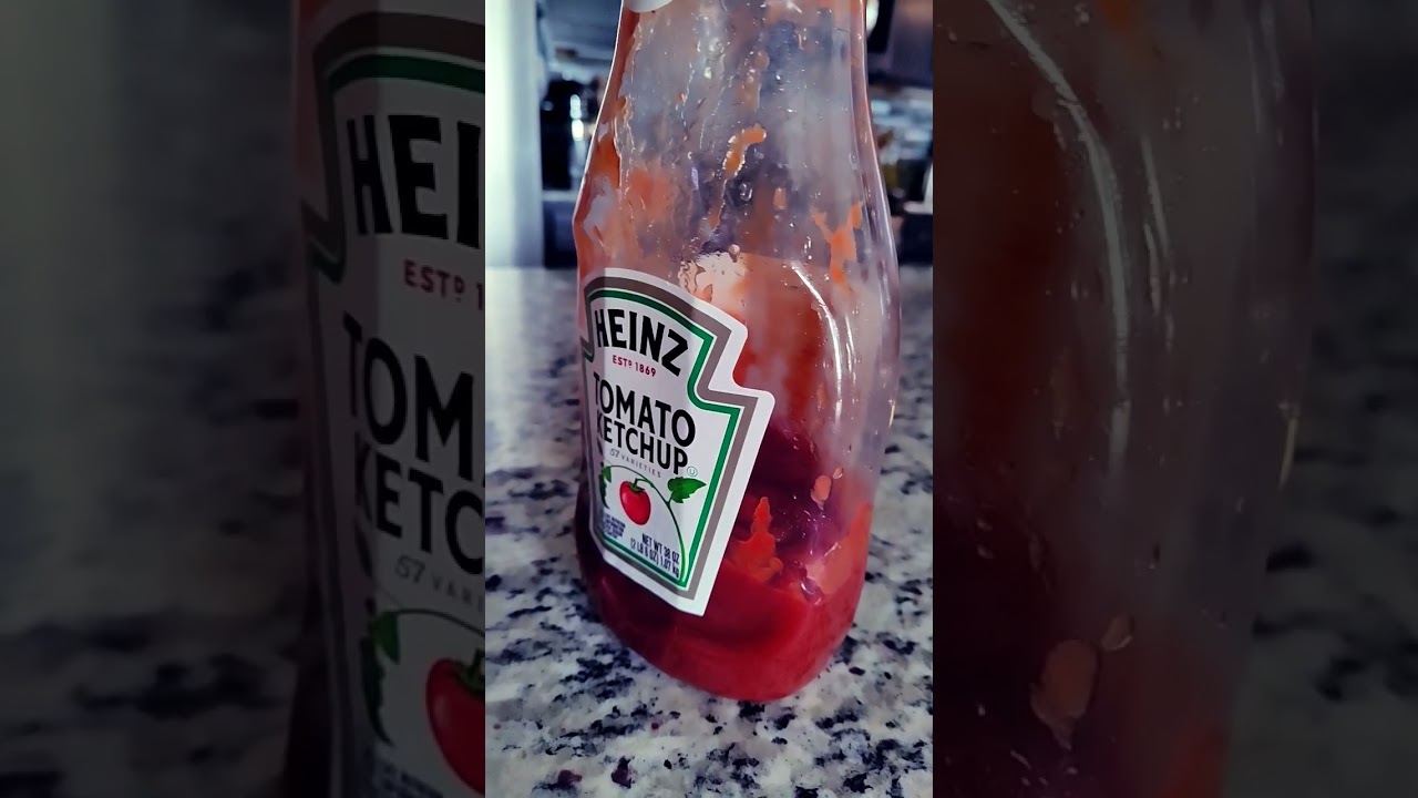 New Heinz Ketchup Bottle Advertisement #shorts